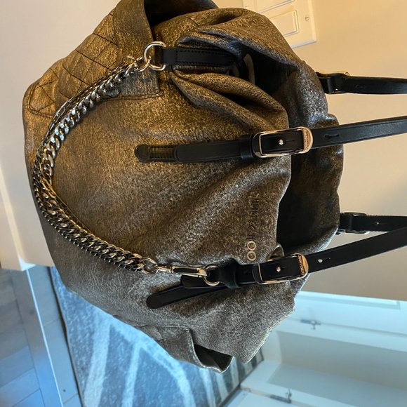 Jimmy Choo | Bags | Jimmy Choo Blare Chain Quilted Leather Chain Bag ...